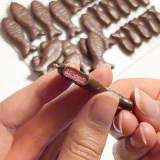 Chocolate Fish Polymer Clay Keyring | Silverstar.nz – silverstar.nz