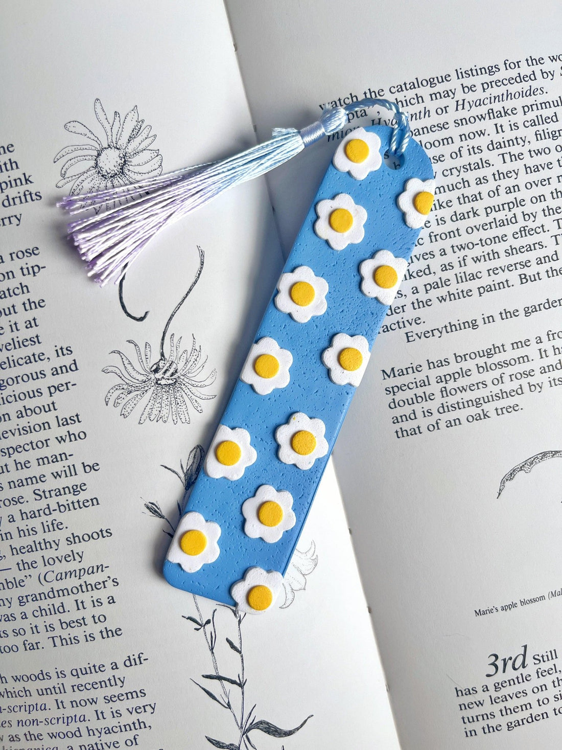 Daisy Polymer Clay Bookmarks | Silverstar.nz – silverstar.nz